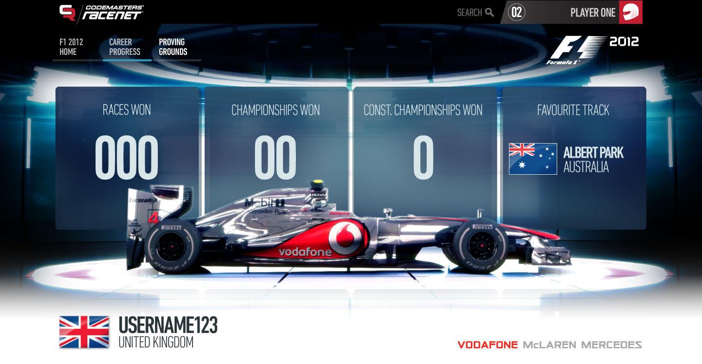 F1 2012 website and RaceNet preview pics go live - Team VVV