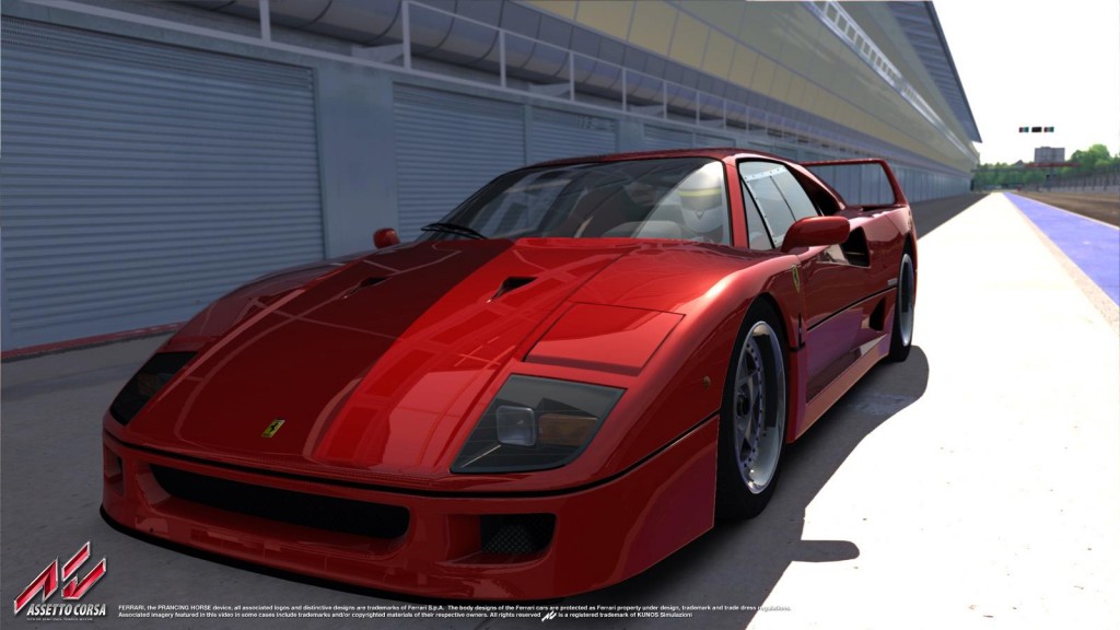 Ferrari F40 featured in latest in-game Assetto Corsa previews - Team VVV