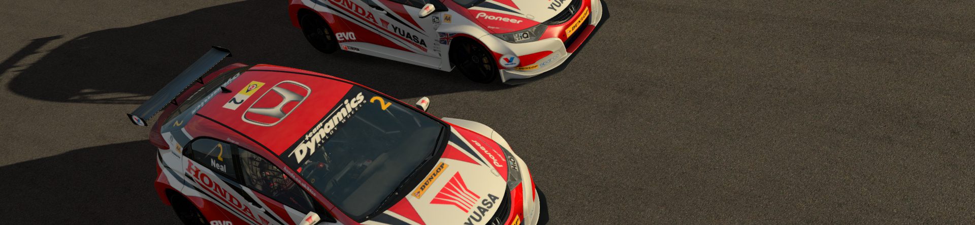 Honda Civic BTCC coming to rFactor 2, new build released - Team VVV