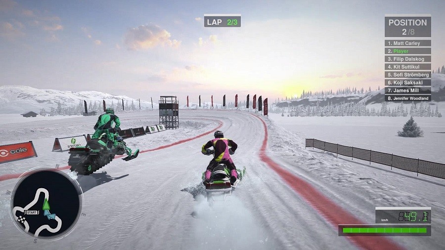 Snow Moto Racing Freedom in Greenlight, new gameplay trailer - Team VVV
