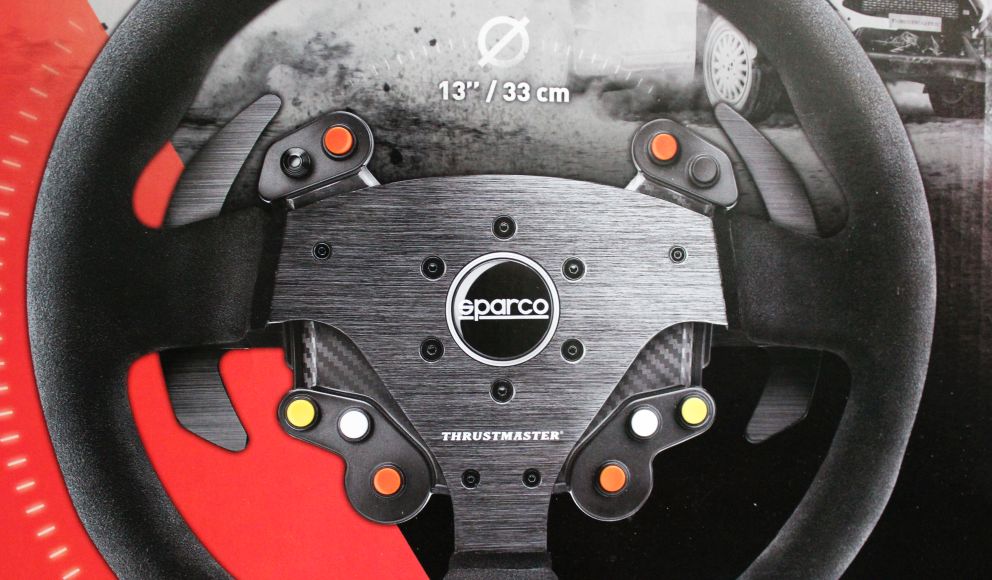 Thrustmaster announce full-scale Sparco R383 Rally Rim - Team VVV